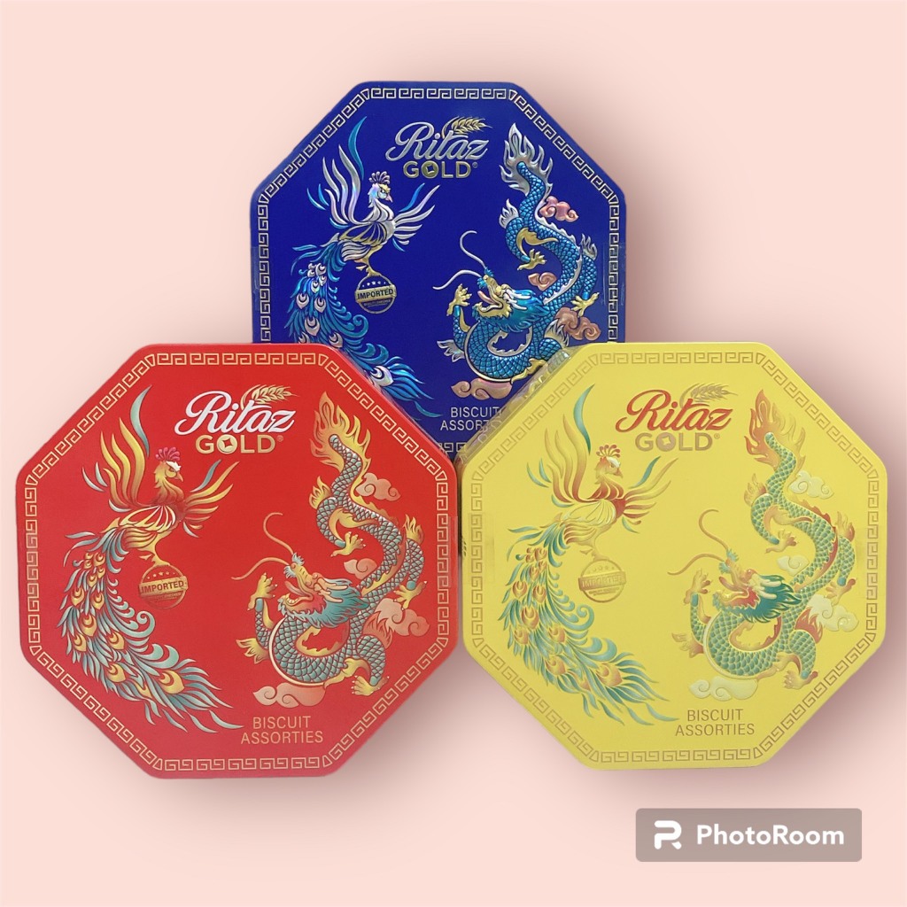 Bánh Quy Ritaz Gold Thập Cẩm Rồng Phượng - 255g | Shopee Việt Nam