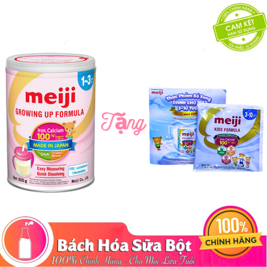 Sữa Bột Meiji Nhập Khẩu Số 1-3 (800g) Tặng Gói dùng thử 3-10 | Shopee Việt Nam