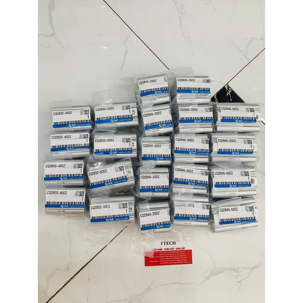 Xy lanh (SMC) CDQ2B12/CDQ2B16/CDQ2B20/CDQ2B25/CDQ2B32/CDQ2B40/CQ2B50 | Shopee Việt Nam