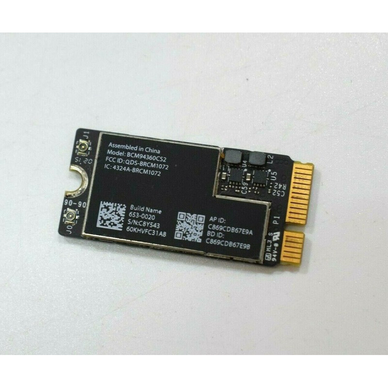 Card wifi macos và hackintosh windows BCM94360CS2 chipset Broadcom ...