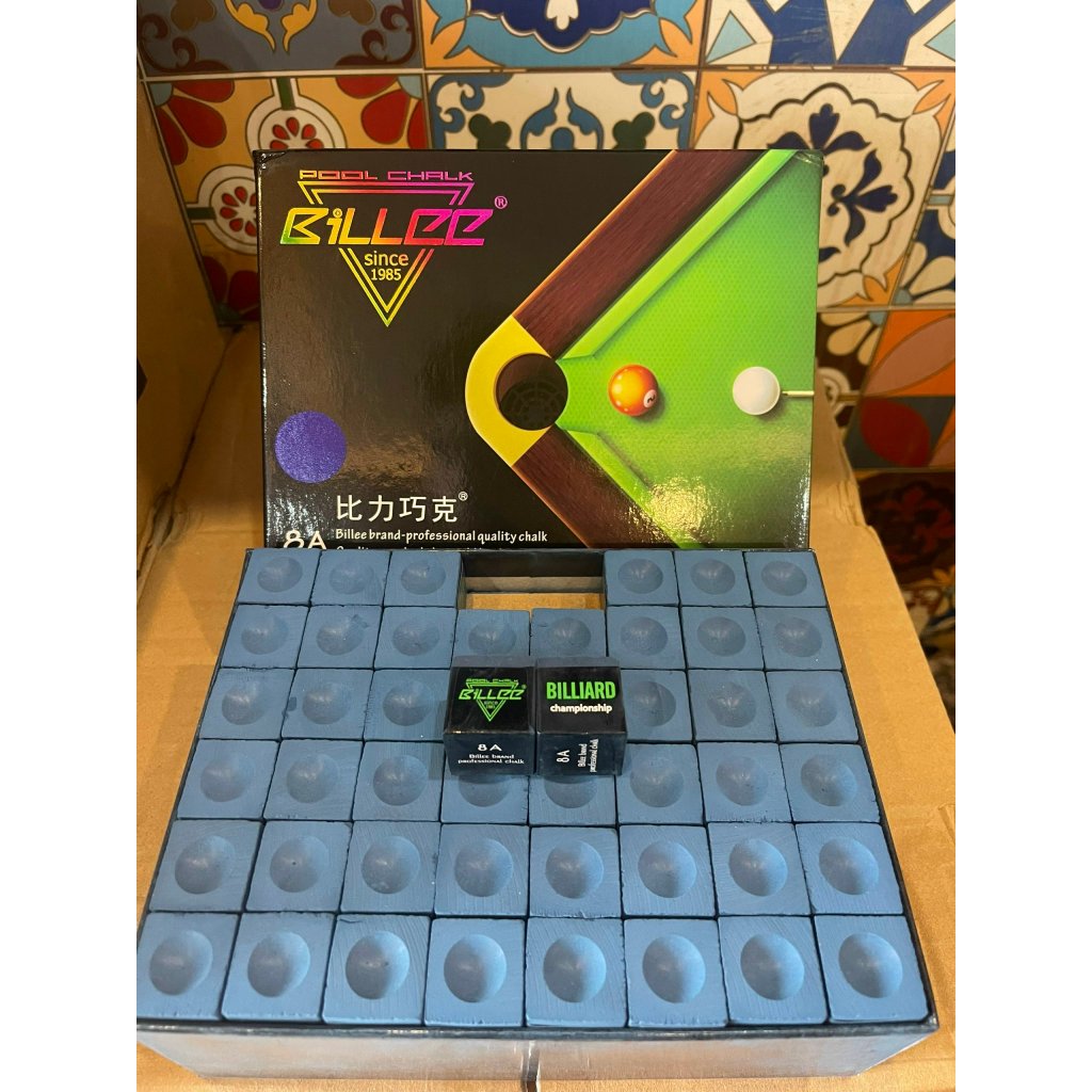 Hộp 144 viên Lơ Bida BILLEE Cao Cấp Championship 8A, Mịn - Ít Bụi - Bám ...