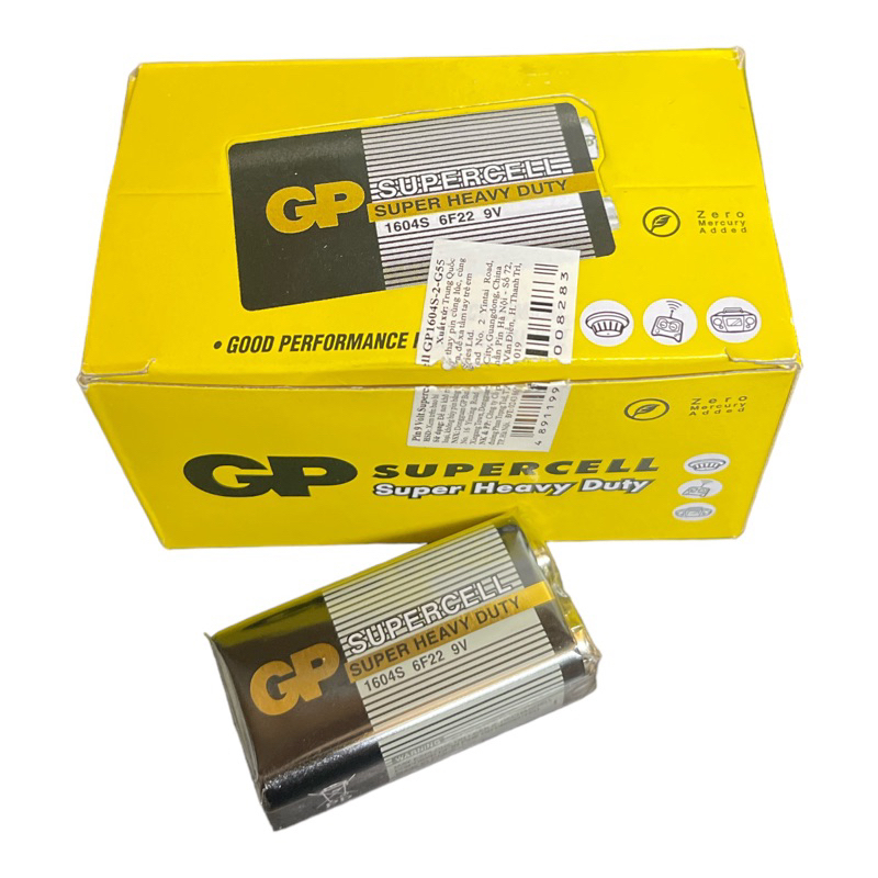 Pin 9V GP Supercell 1604S-S1 | Shopee Việt Nam