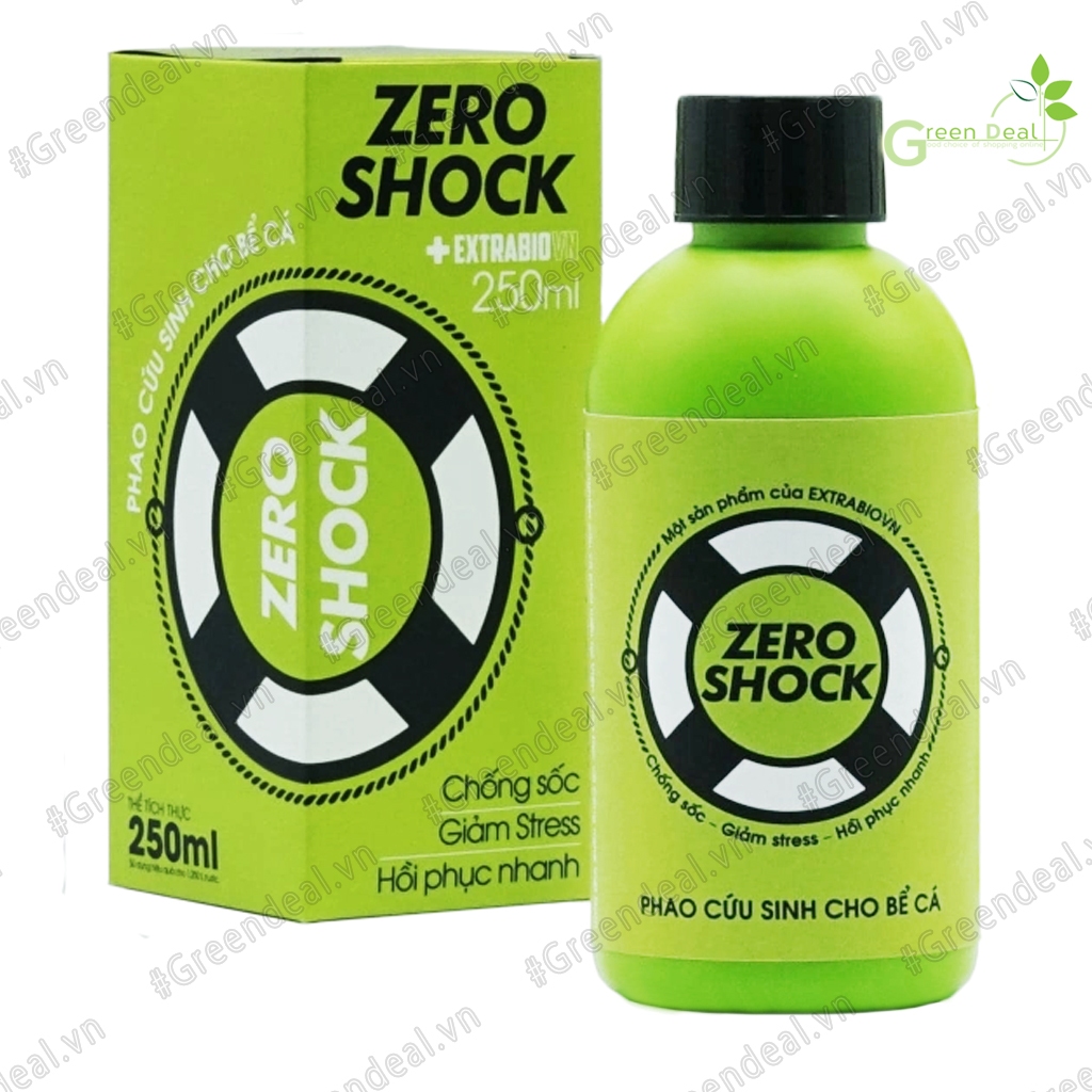 EXTRABIO VN - Zero Shock (Gói 10 ml) | Khử Clo, giải độc Ammonia, chống sốc, giảm stress và ...