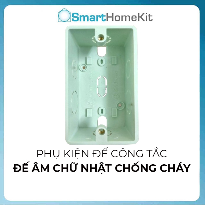 Đế âm, đế nổi chữ nhật chống cháy SINO S2157 (105x60x40mm) - SINO ...