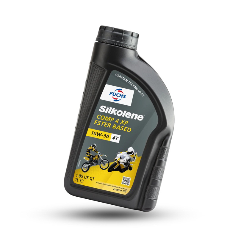 Nhớt xe máy Fuchs Silkolene Comp 4 10W30 1L ( bao bì mới ) | Shopee ...