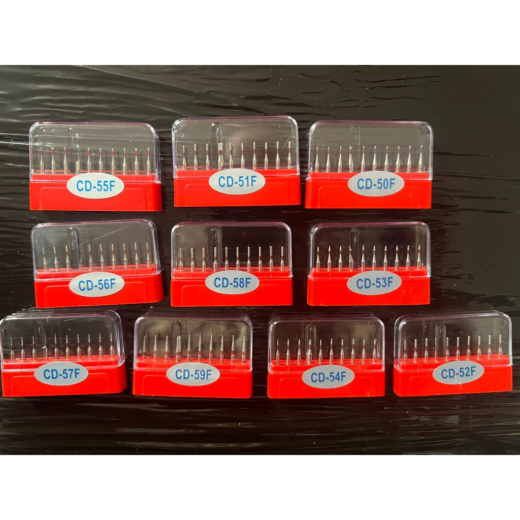 Bộ 10 mũi khoan nha khoa mã CD - CF cho trẻ em chuyên dụng chất lượng cao | Shopee Việt Nam