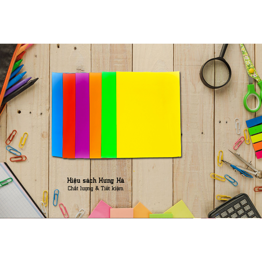 Giấy thủ công decan 6 màu Hồng Hà 4918 | Shopee Việt Nam