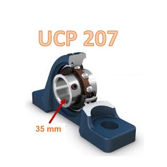 Gối đỡ vòng bi UCP 207 cốt 35mm | Shopee Việt Nam