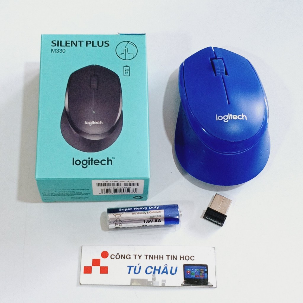 Chuột máy tính không dây Logitech Wireless M330 (HÀNG CÔNG TY) + Tặng ...