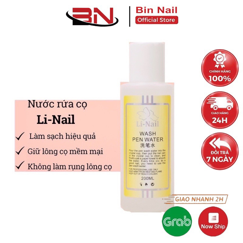 Nước rửa cọ Li Nail 200ml | Shopee Việt Nam