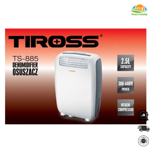 Máy Hút Ẩm Tiross TS-885 (20lít/ngày) Công Suất 360W | Shopee Việt Nam