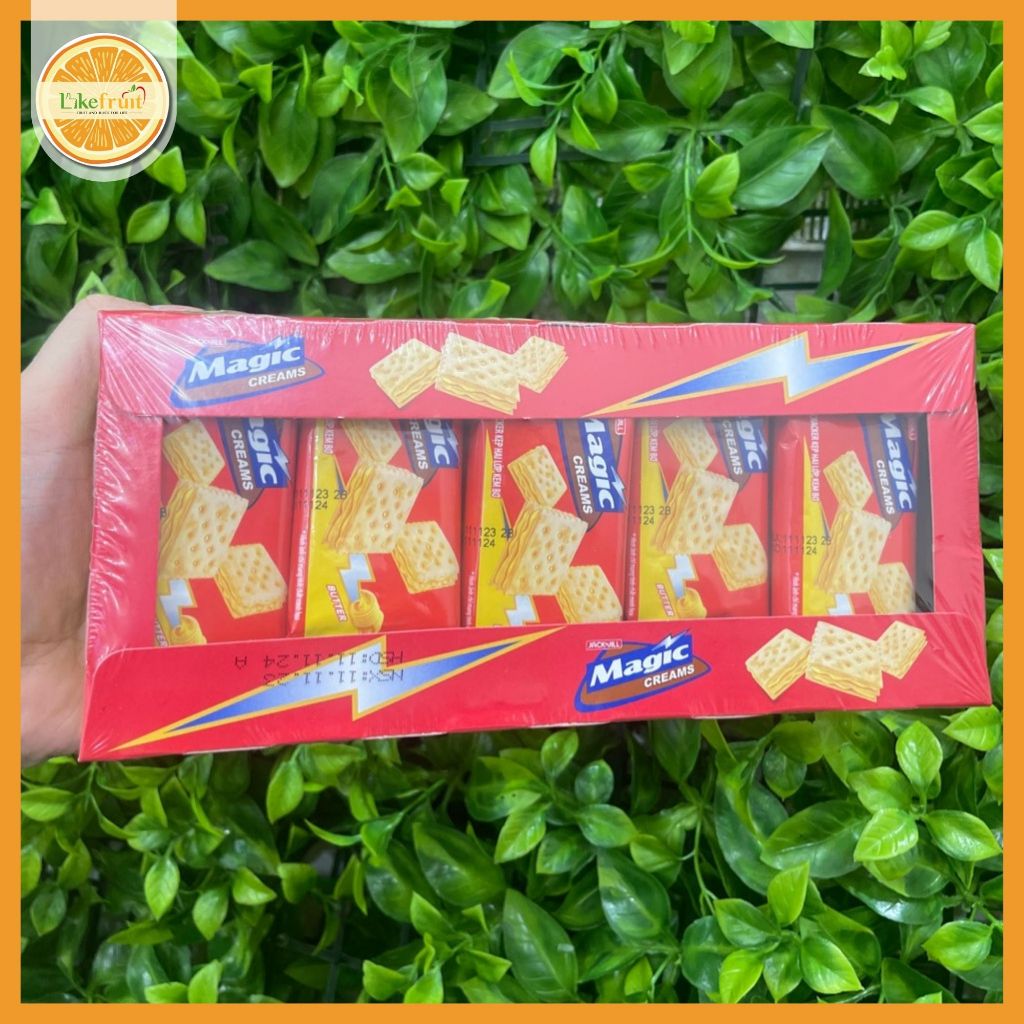 Bánh Magic Cracker Siêu Giòn Hai Lớp Kem Bơ (Hộp 20 gói) | Shopee Việt Nam