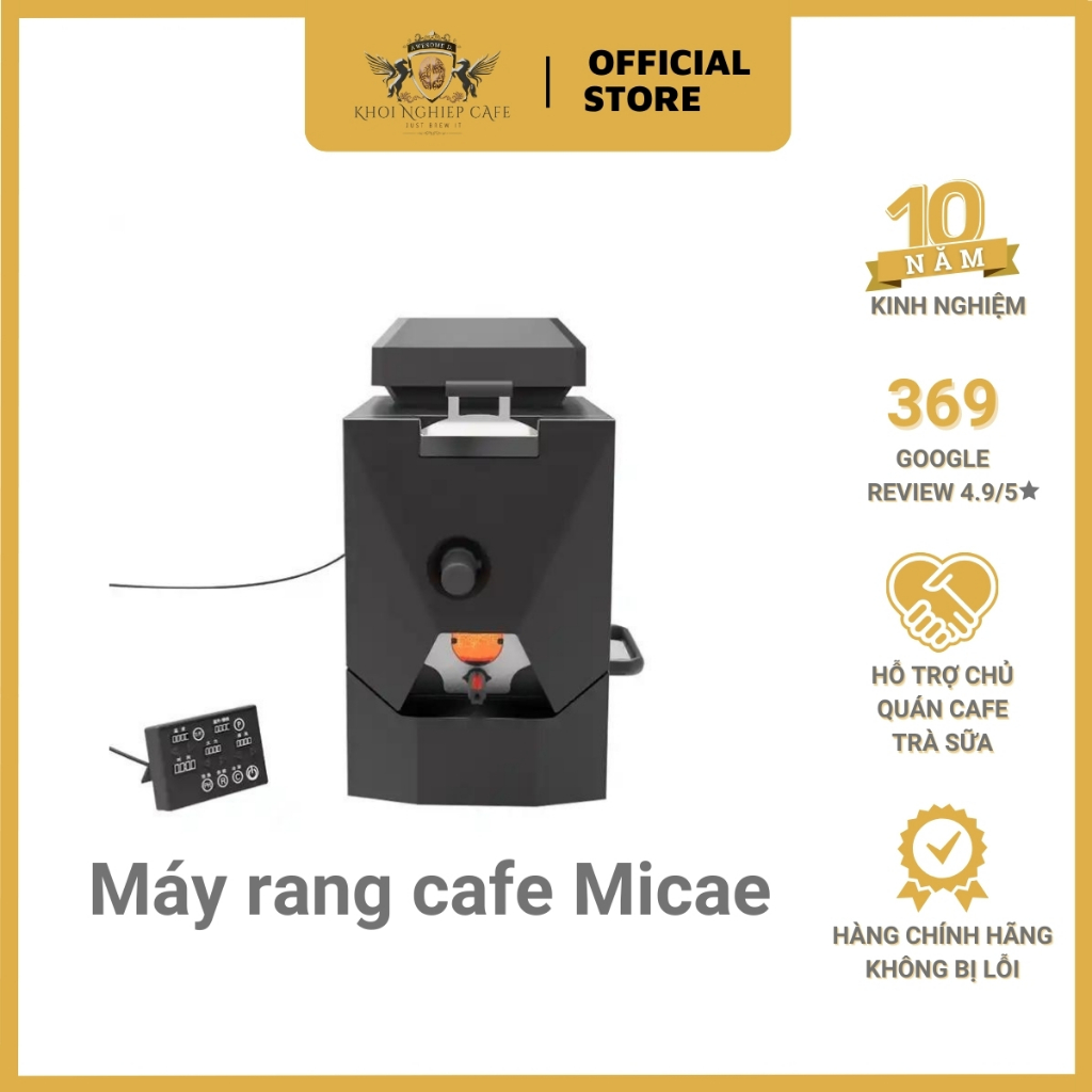 Máy rang cafe mini bằng điện MICAE Máy rang cafe mẫu chuyên nghiệp tự ...