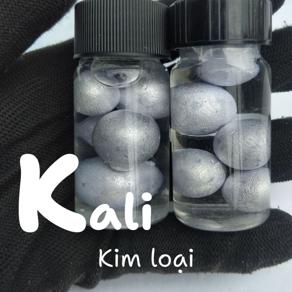 Kali kim loại Potassium Metal 99% 5g sản xuất 2023 dành cho dạy học và ...