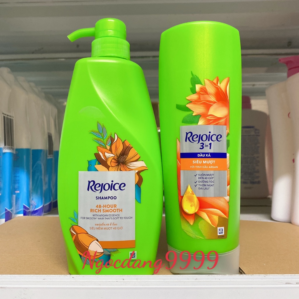 Dầu gội Rejoice 630g và kem xả Rejoice 320ml | Shopee Việt Nam