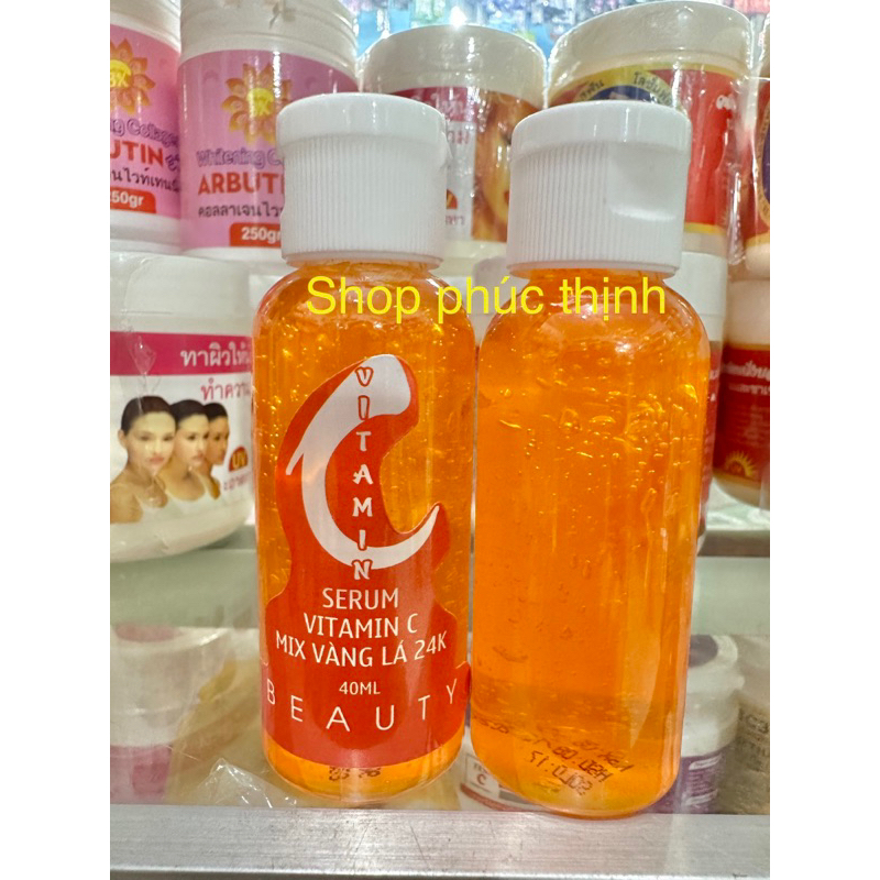 serum vitamin c giúp trắng da chai 40ml (lẻ 1 chai) | Shopee Việt Nam