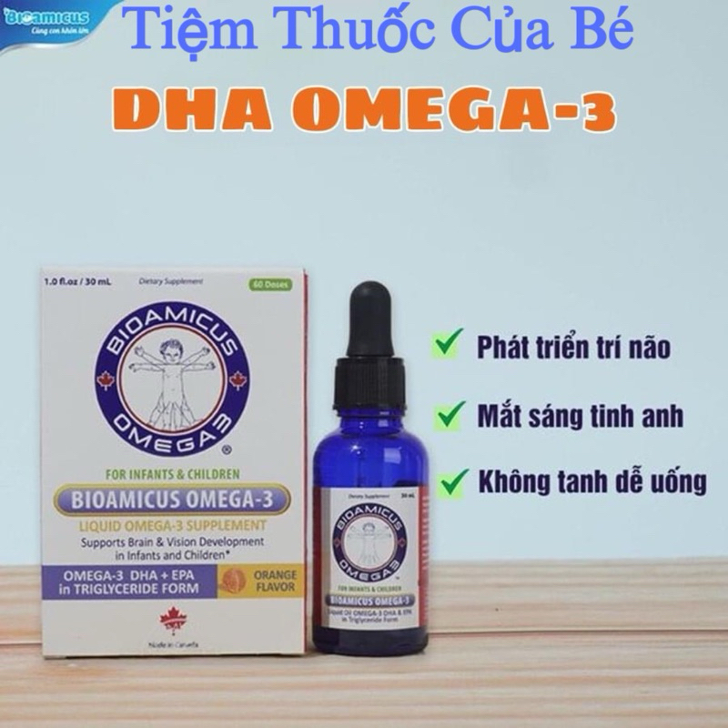 BioAmicus DHA 30mL ( Hàng Chính Hãng) | Shopee Việt Nam