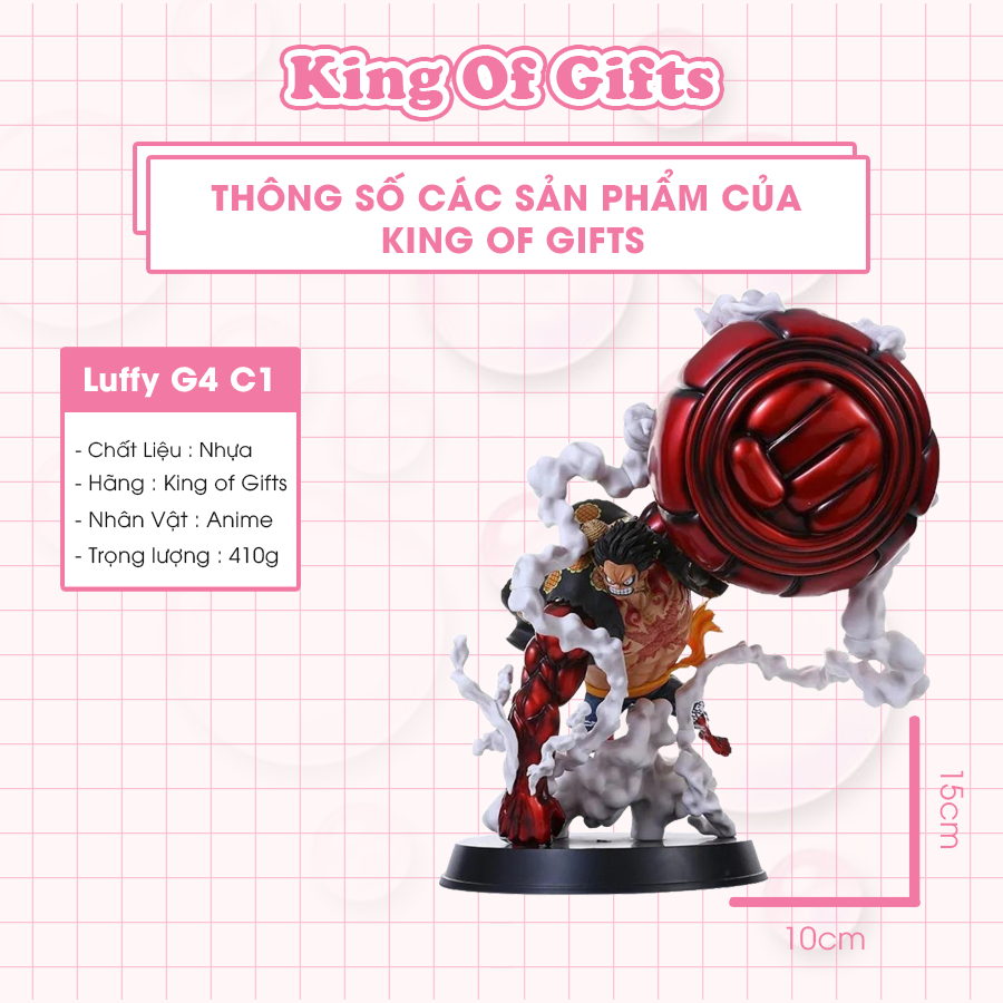 Mô hình Luffy Gear 5 One Piece to giá rẻ cao 28cm Full box có đảo LED ...