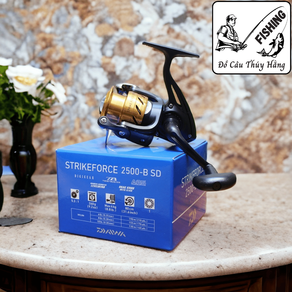 Máy Câu Daiwa StrikeForce B SD Chính Hãng - Bảo Hành 1 Năm | Shopee ...