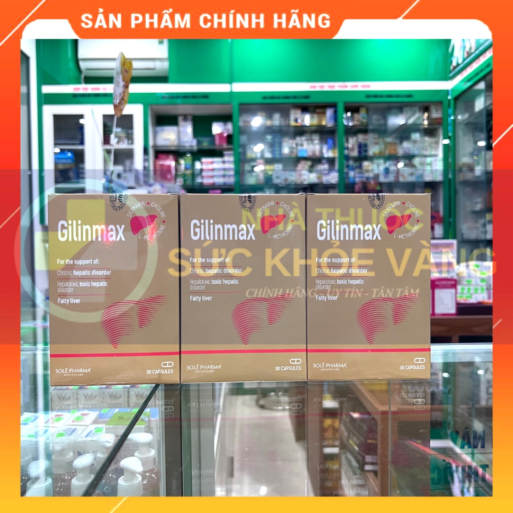 Gilinmax - Thực phẩm bảo vệ sức khoẻ, Giải Độc Gan, Tăng Cường Chức ...