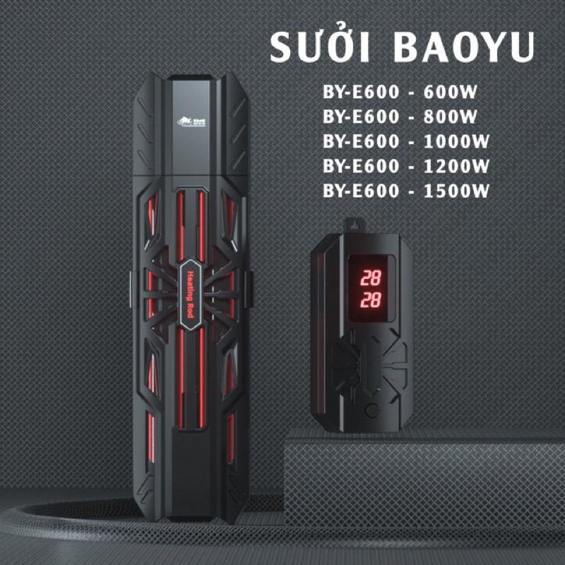 Máy sưởi bể cá Baoyu BY-E600 - 600W-800W-1000W-1200W-1500W | Shopee Việt Nam