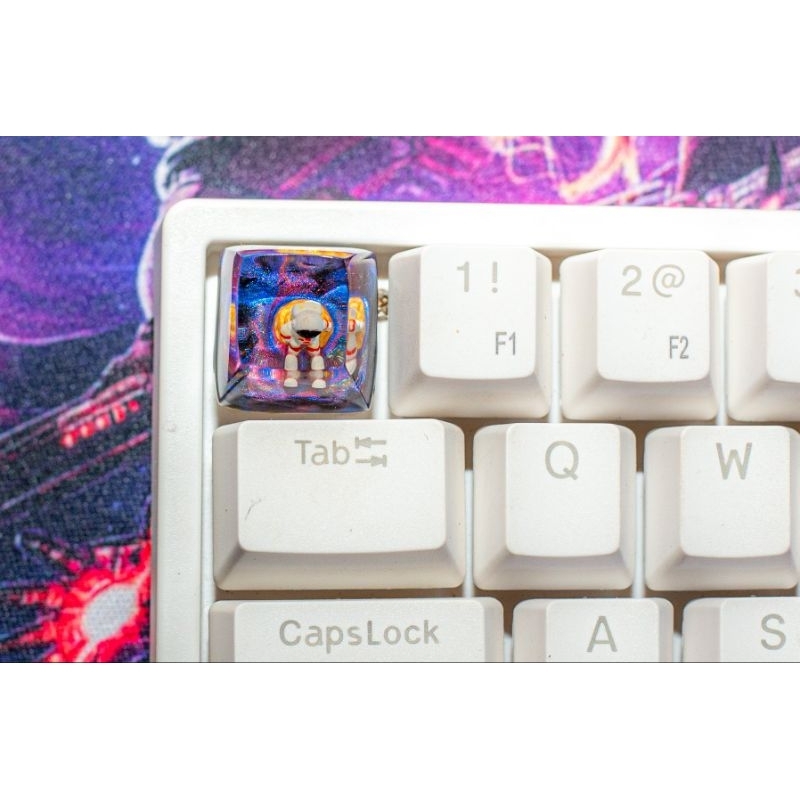 Keycap resin Phi hành gia SA trang trí bàn phím cơ gaming | Shopee Việt Nam
