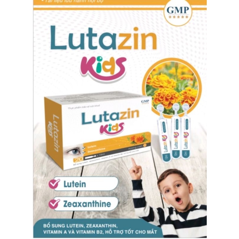 [HOẢ TỐC] Siro bổ mắt Lutazin Kids - CHÍNH HÃNG | Shopee Việt Nam