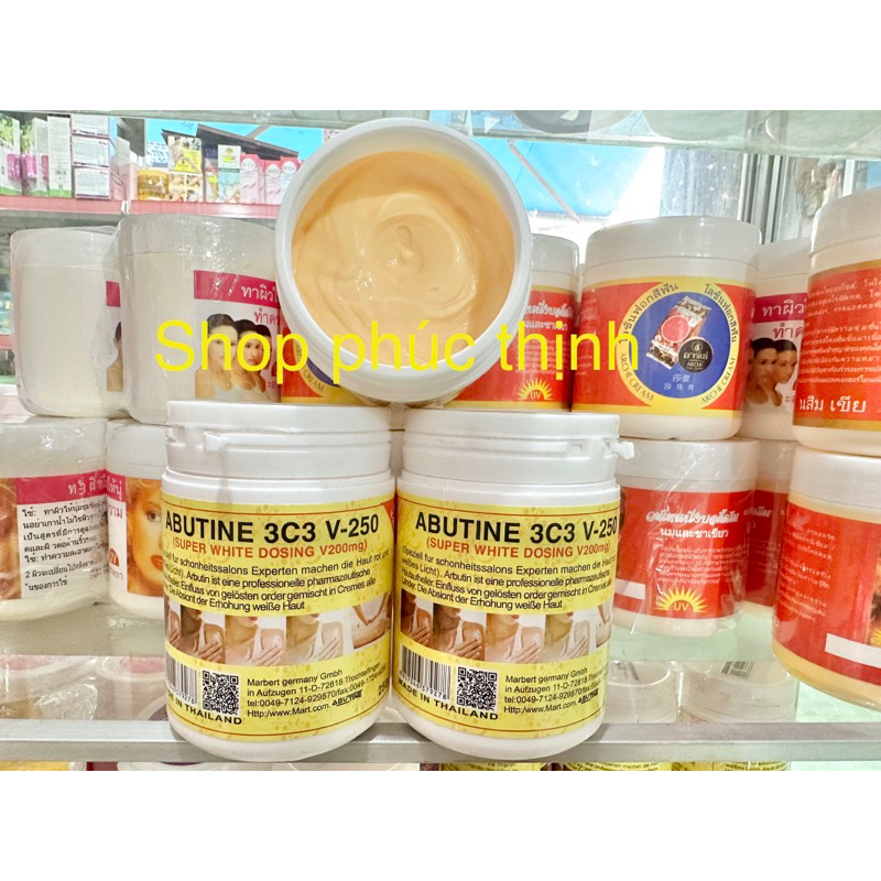kem kích trắng 3c3 arbutin hủ vàng 250g nắp bằng (lẻ 1 hủ) | Shopee ...