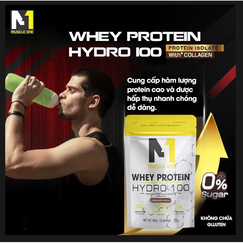 Whey protein Hydro 100, tăng cơ giảm mỡ - Hàng Chính Hãng (cao cấp nhất ...