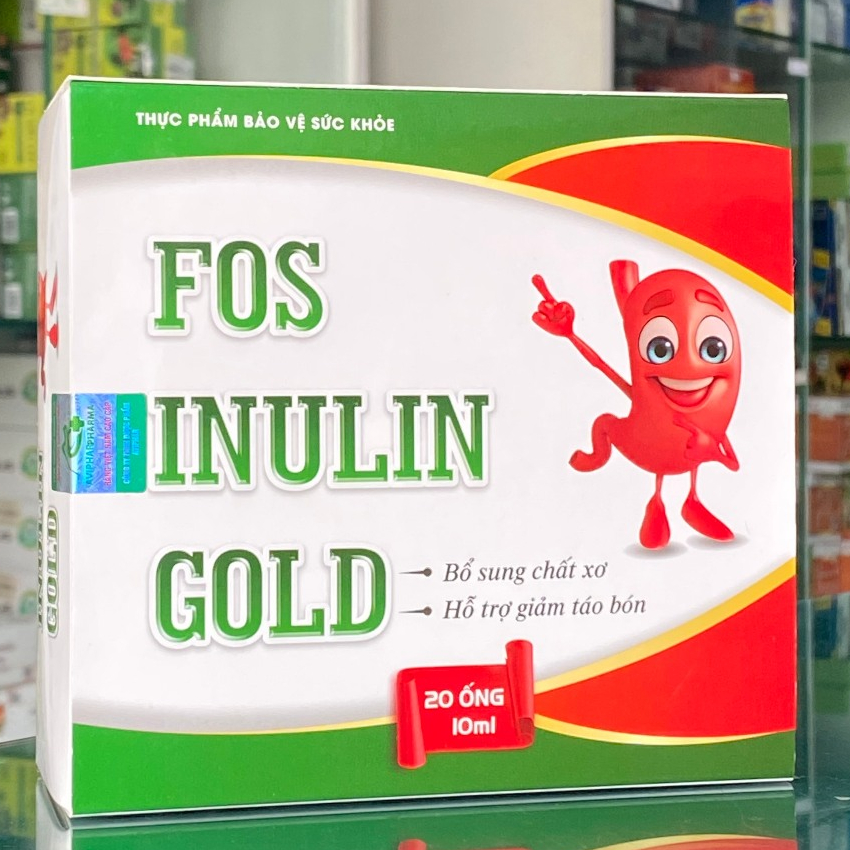 FOS INULIN GOLD – Bổ sung lợi khuẩn giúp giảm táo bón, tăng cường tiêu ...
