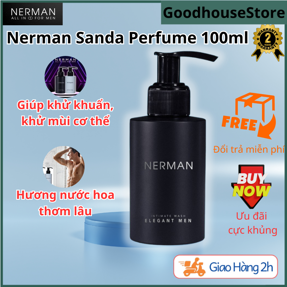 Dung Dịch Vệ Sinh Nam Nerman Elegant Men Hương Nước Hoa Cao Cấp 100ml ...