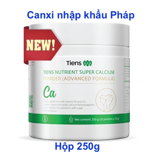 Canxi Tiens Thiên Sư dạng bột hoà tan giúp bổ sung canxi hữu cơ hộp 10 ...