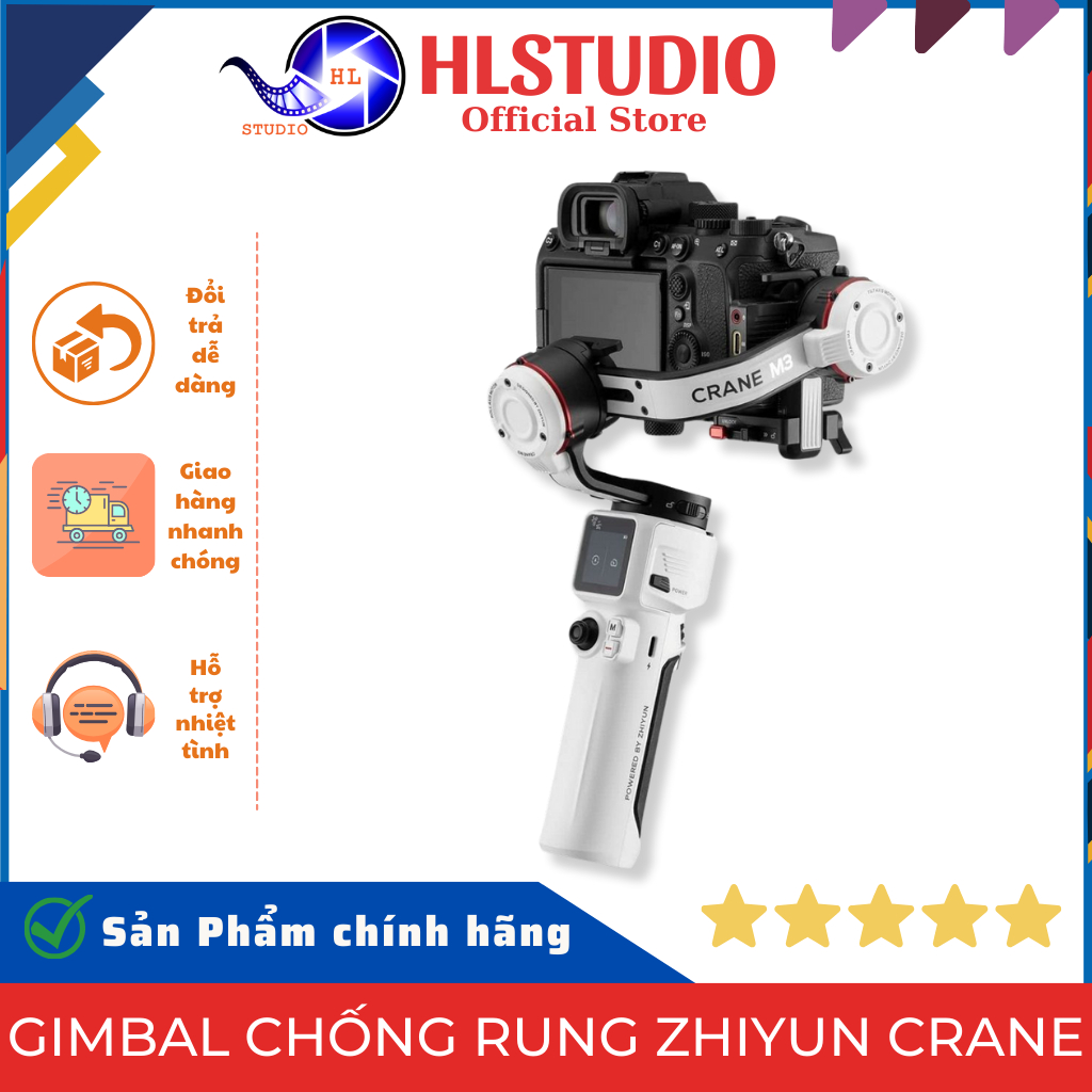 Gimbal Chống Rung Zhiyun Crane M2S, M2S Combo, M3, M3 Combo - Sản Phẩm ...