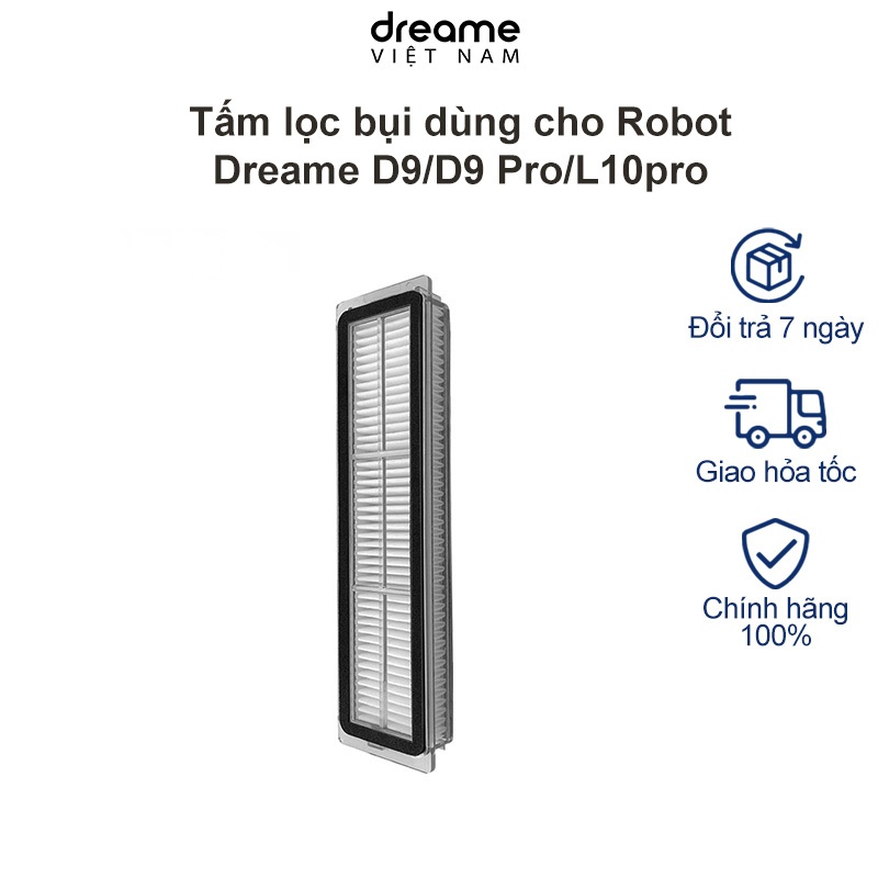 Phụ kiện tấm lọc bụi dùng cho Robot Dreame D9/D9 Pro/L10pro | Shopee Việt Nam