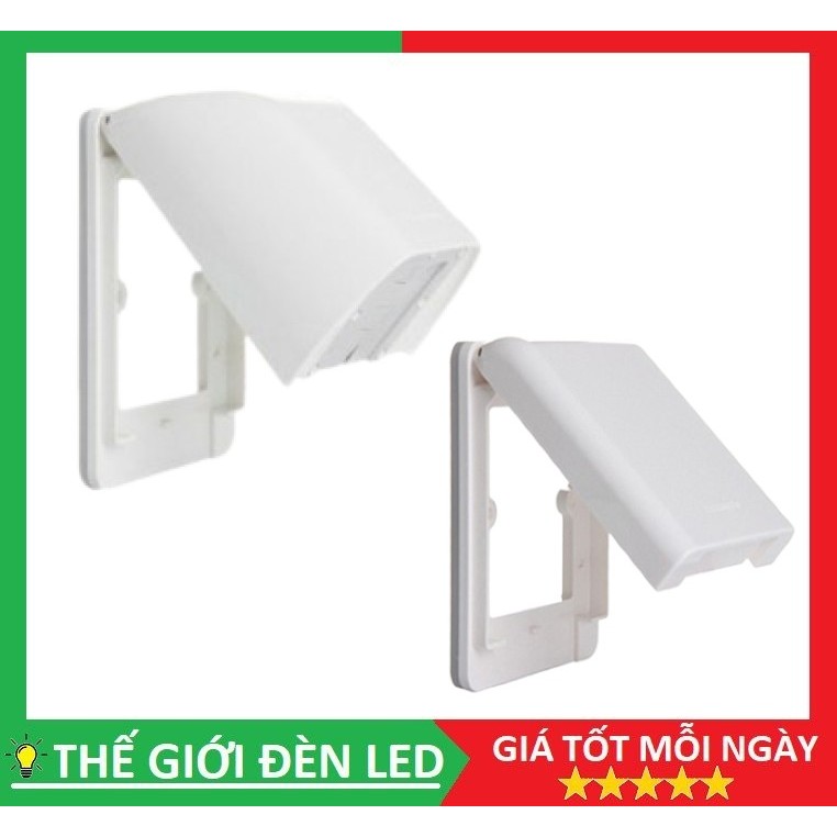 Mặt che mưa ổ điện vuông Panasonic (cao) WBC8991W - (thấp) WBC8981SW ...