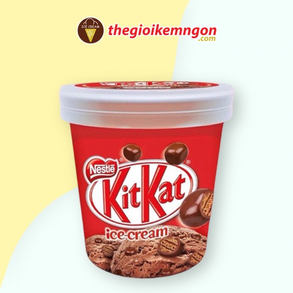 Kem hộp Kitkat Pint Nestle Ice Cream (375gr) | Shopee Việt Nam