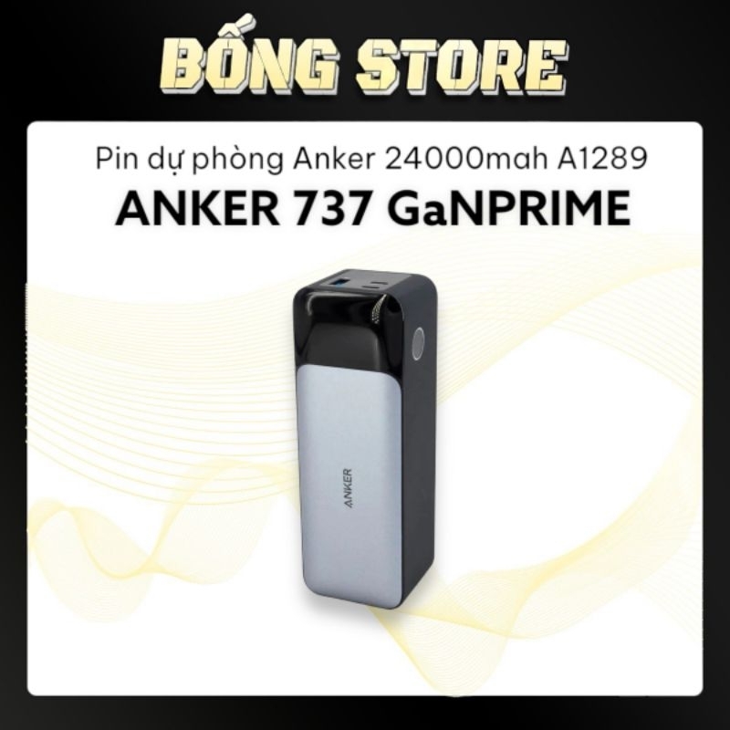 Pin sạc dự phòng Anker 737 PowerCore A1289 24000mah Công nghệ mới GaNPrime | Shopee Việt Nam