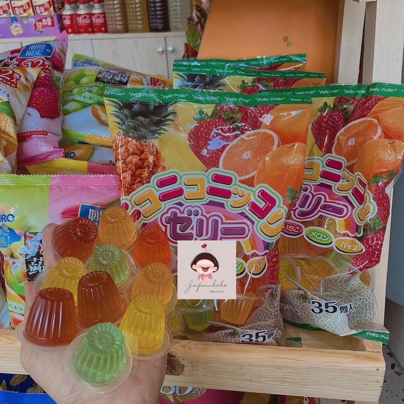 Thạch Rau Câu Trái Cây Mini Puru Puru Nhật Bản túi 35 Viên | Shopee ...