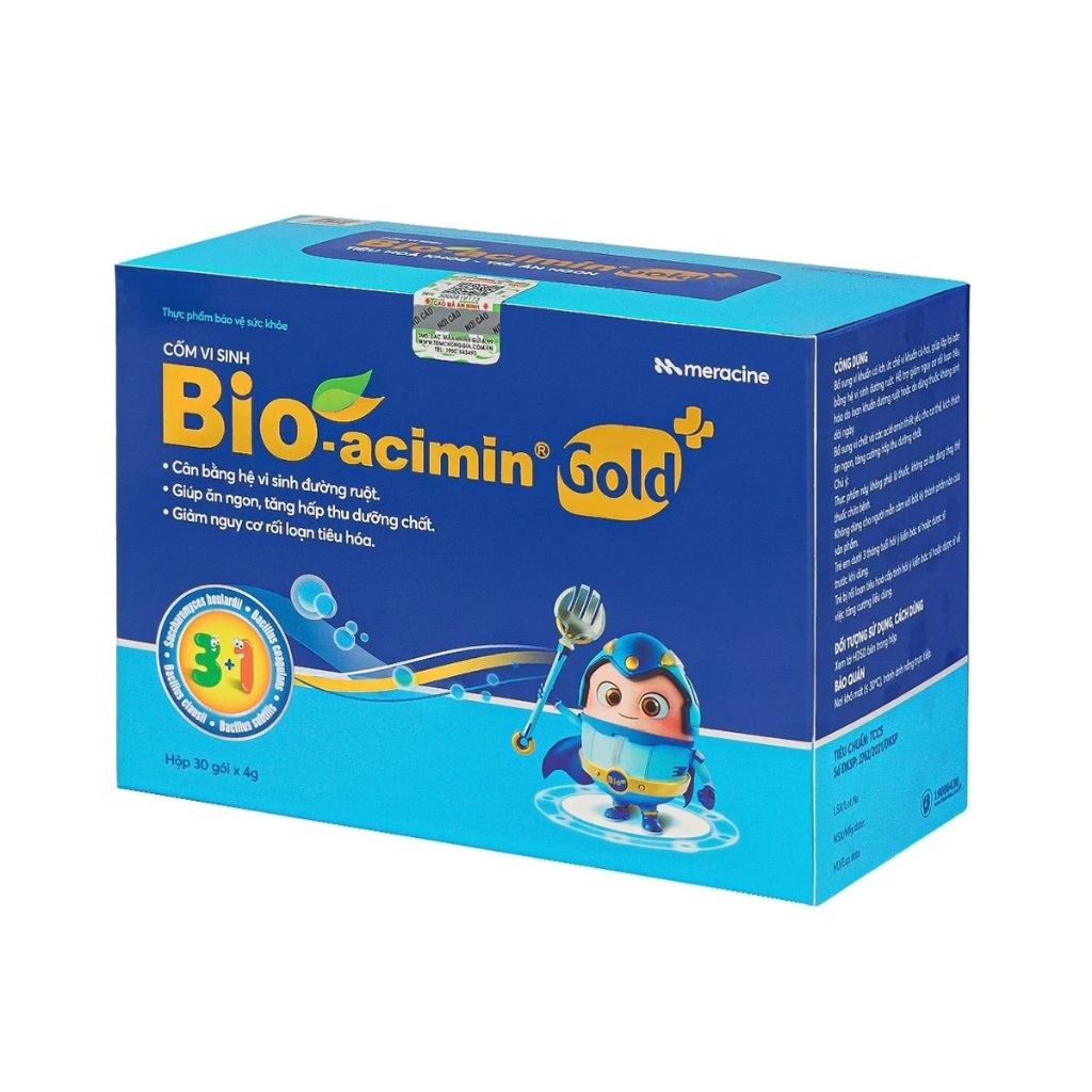 Cốm Vi Sinh Bioacimin Gold Meracine Hỗ Trợ Tiêu Hóa Khỏe, Tăng Cường ...