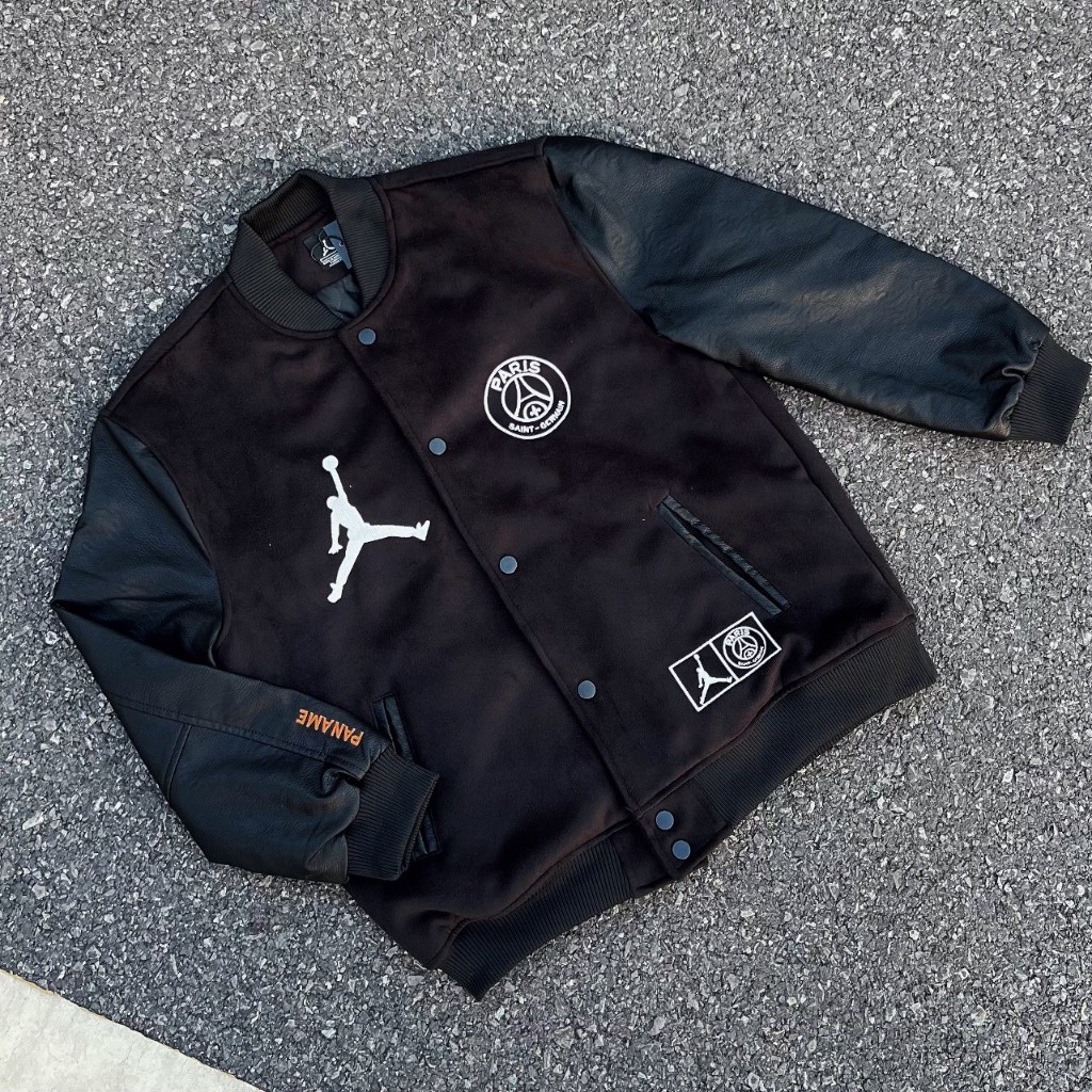 Áo khoác Varsity Jordan PSG Bomber Jacket ( varsity jd paris ) Best ...