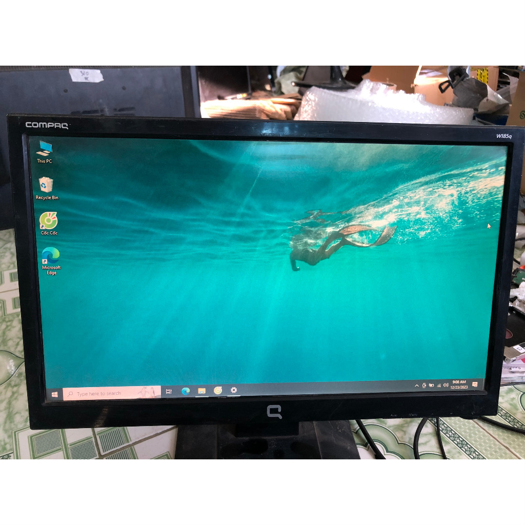 Màn hình máy tính HP COMPAQ 19 inch test OK | Shopee Việt Nam