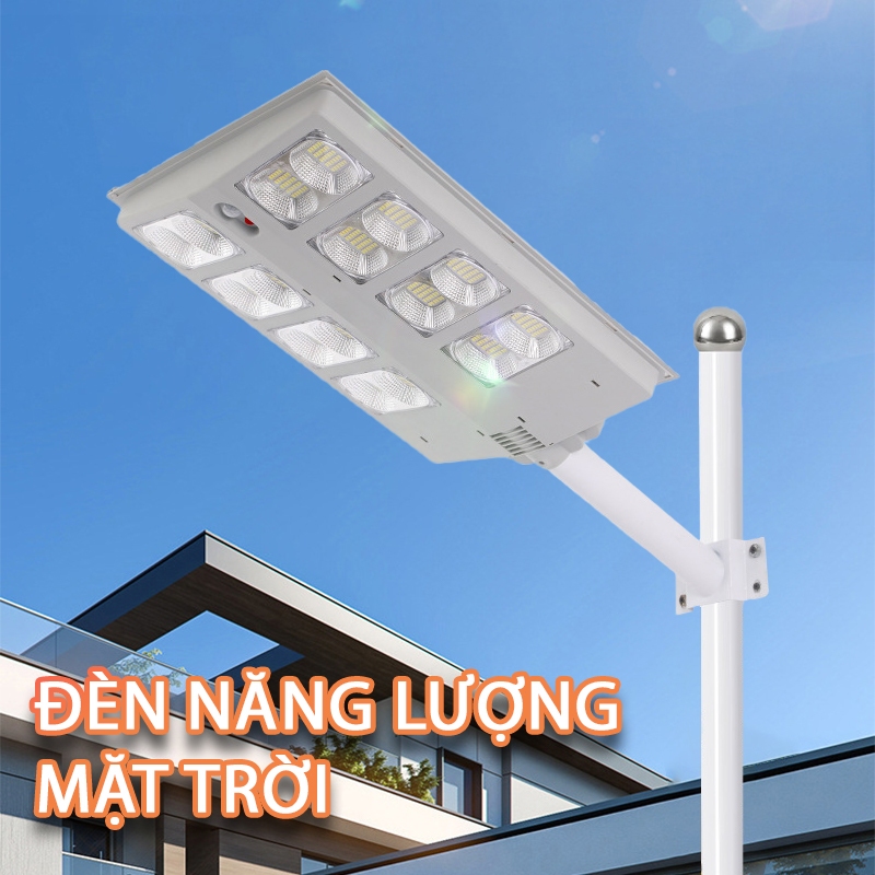Đèn năng lượng mặt trời cao áp MaxTech 500w (16 chùm LED), vật liệu cao ...