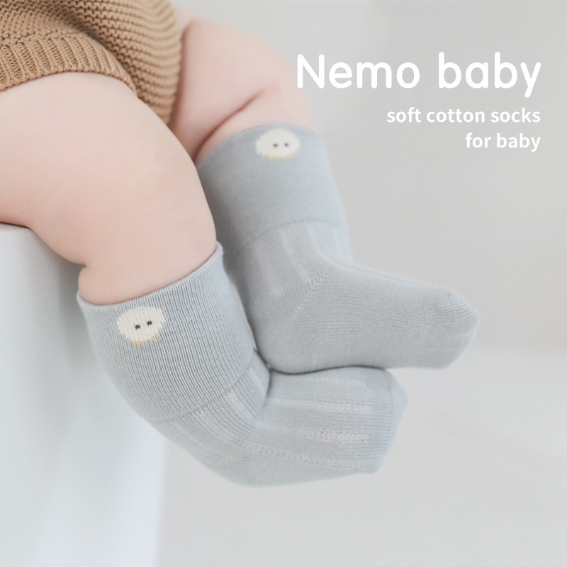 Tất/vớ Nemo cao cổ hoạ tiết cute cho bé trai bé gái_Hàng QCCC | Shopee ...