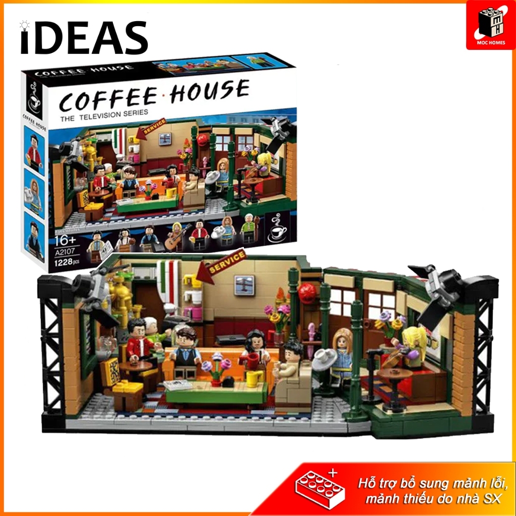 Đồ chơi lắp ráp Ideas FRIENDS Central Perk 12107 21319 X19062 | Hỗ trợ ...