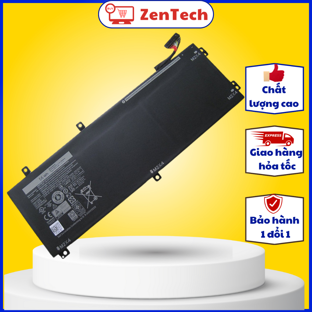 Pin laptop Dell XPS 15 9550 9560 9570 7590, Precision 5510 5520 5530 ...