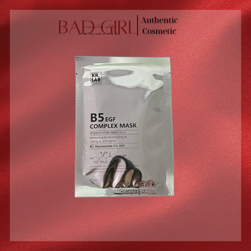 Combo 10 Mặt nạ Mask B5 Kr.Lab EGF complex giúp cấp ẩm dưỡng trắng phục ...