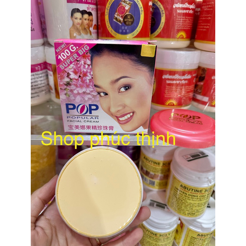 kem POP 100g Thái Lan loại rẻ (lẻ 1 hủ ) | Shopee Việt Nam