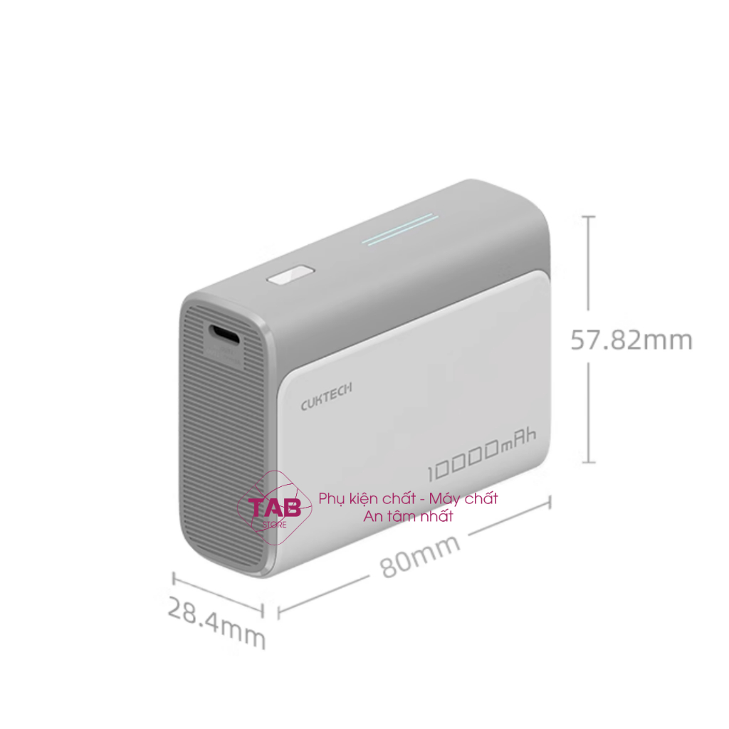 Sạc Dự Phòng Cuktech PB100 PB100S 10000mAh 1C1A 30w PD3.0/PPS/QC3.0 QC ...