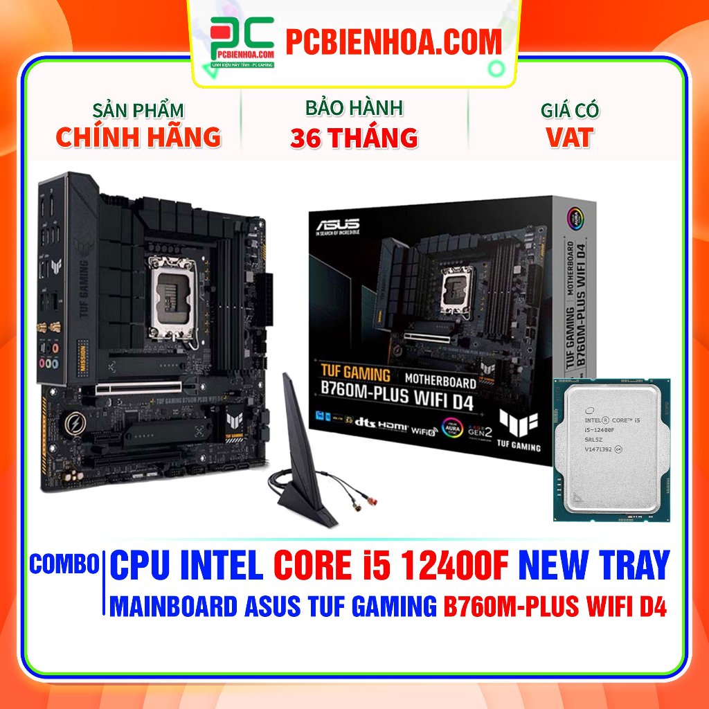 Combo máy tính Intel I5 12400F+ B660M TUF Wifi - 36T | Shopee Việt Nam