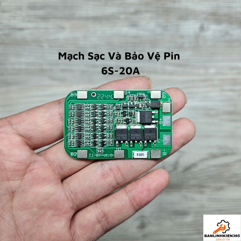 Mạch Sạc Và Bảo Vệ Pin Lion 6S-25.2V-20A | Shopee Việt Nam